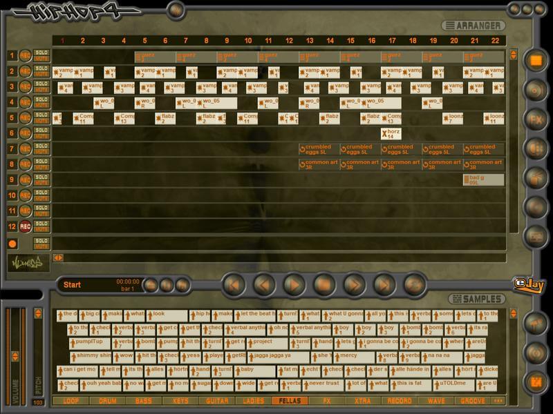eJay Allstars Hip Hop 4 - Music Maker Software
