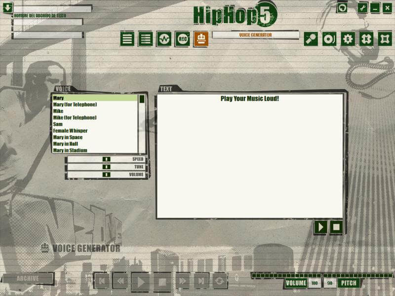 eJay Hip Hop 5 Reloaded - Software to Create Hip Hop Music
